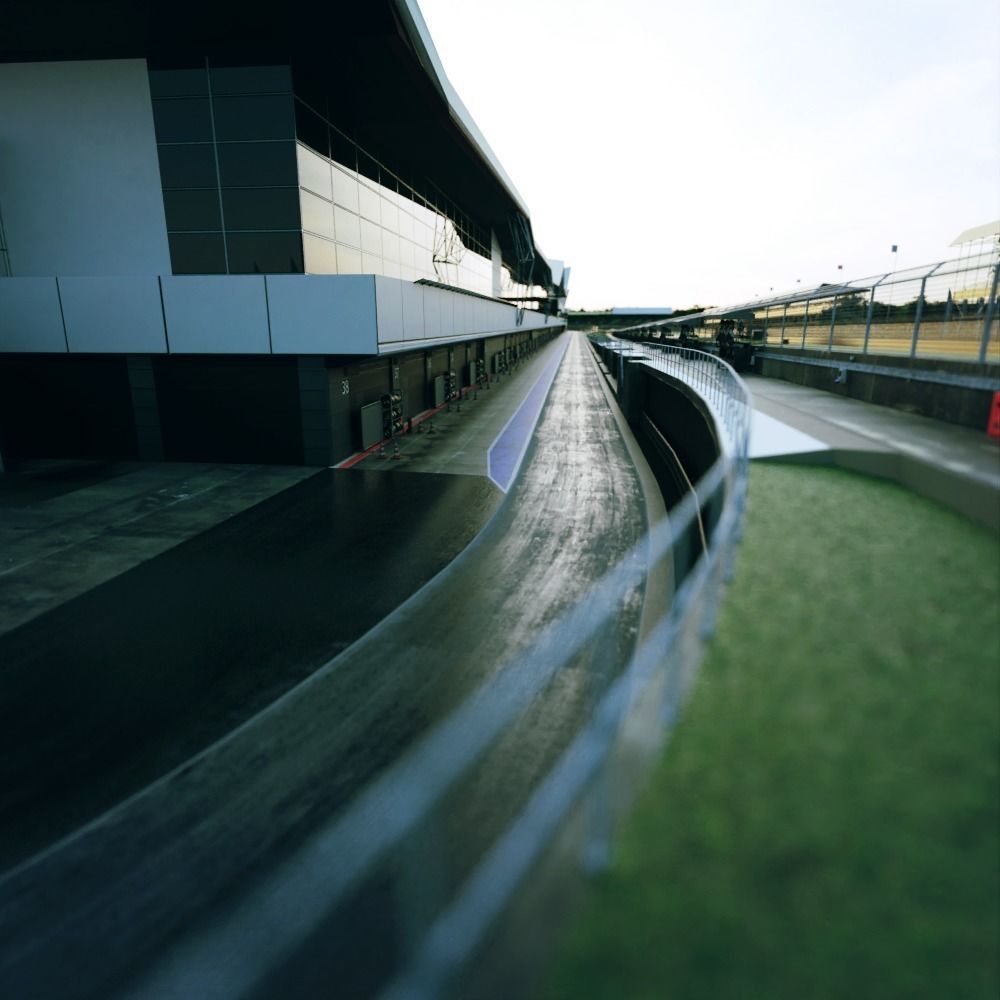 3D model Silverstone Circuit - International Segment - UK VR / AR / low ...