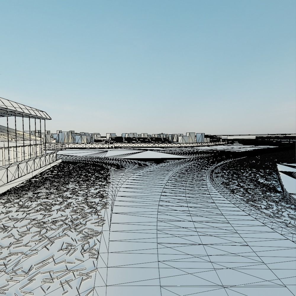 3D model Silverstone Circuit - International Segment - UK VR / AR / low ...