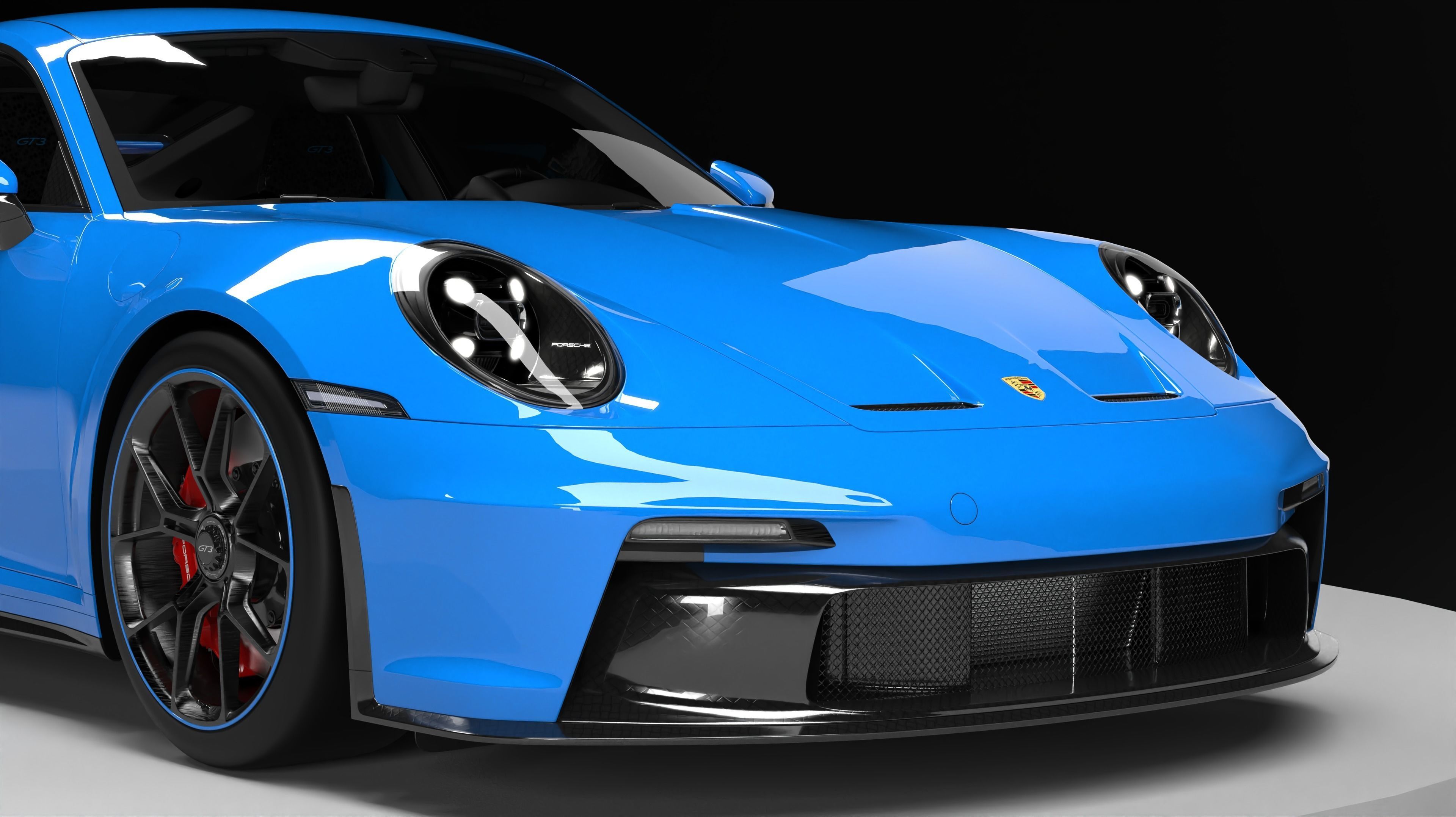 Porsche 911 GT3 3D model | CGTrader