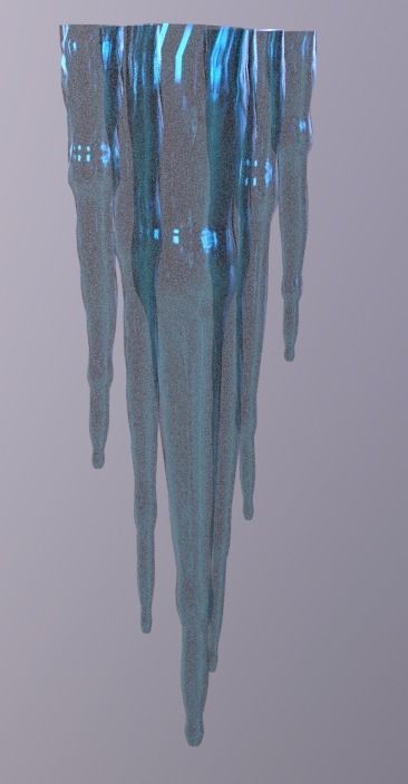 3D model Ice Hanging VR / AR / low-poly | CGTrader