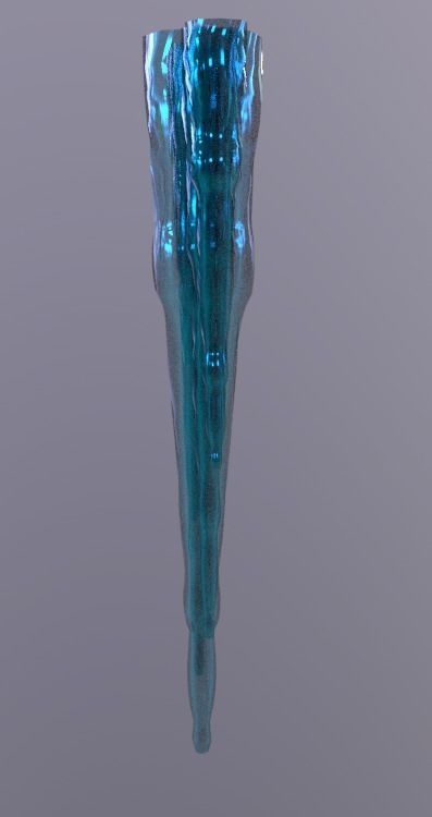 3D model Ice Hanging VR / AR / low-poly | CGTrader