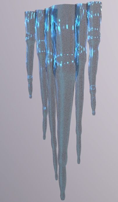 3D model Ice Hanging VR / AR / low-poly | CGTrader