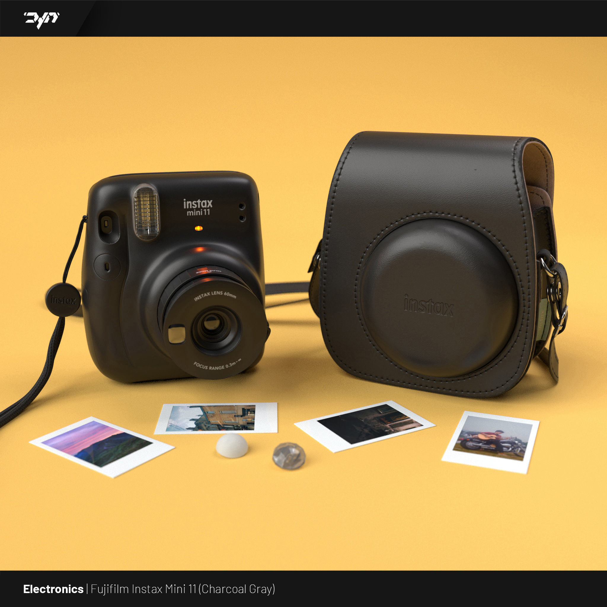 Instant Camera - Fujifilm Instax Mini 11 3D model | CGTrader