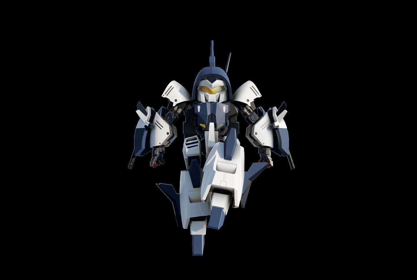 Bee Style Asshimar and Quelimar variant Gundam 3D model 3D printable ...