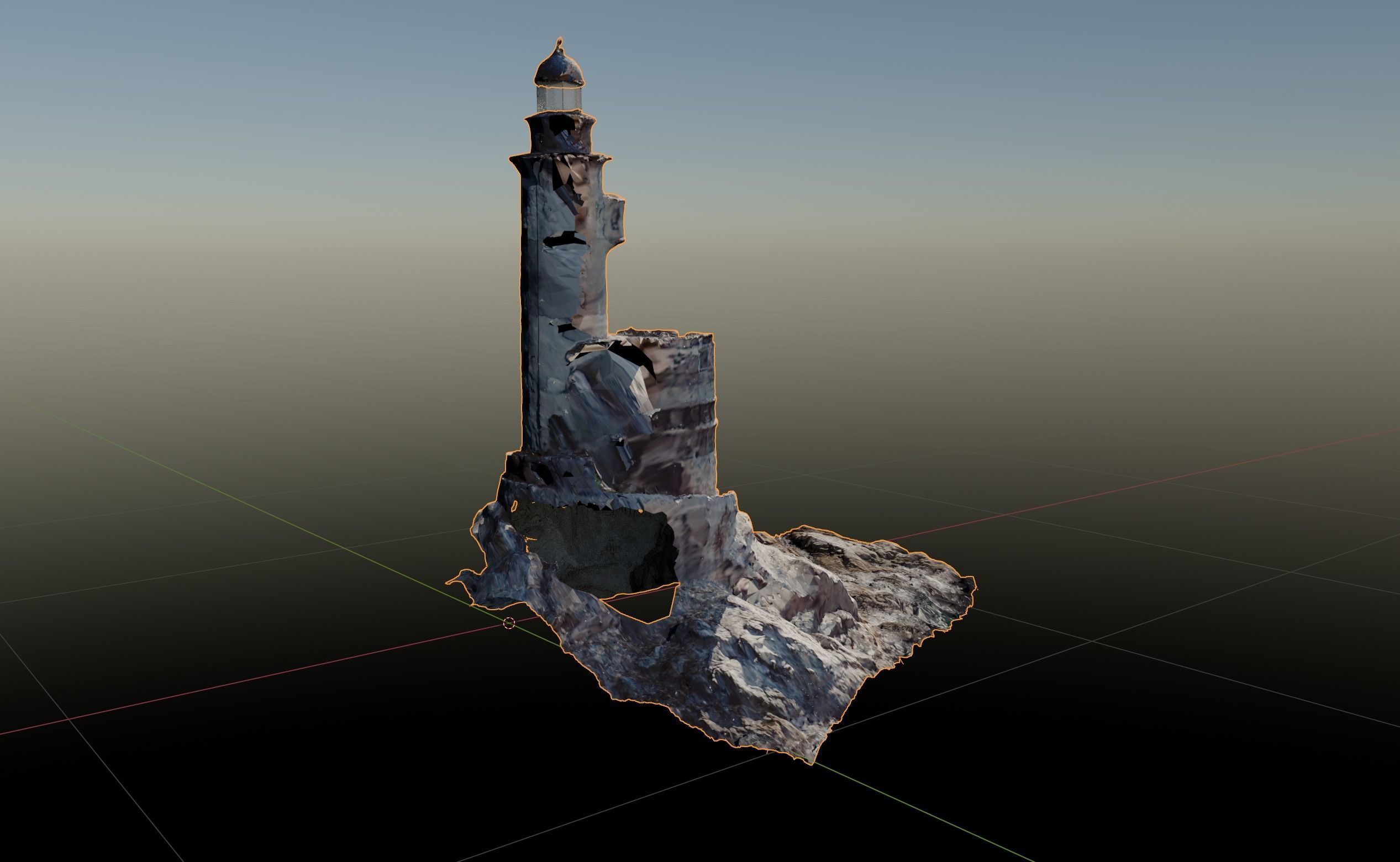 Lighthouse Photoscan 3D model | CGTrader