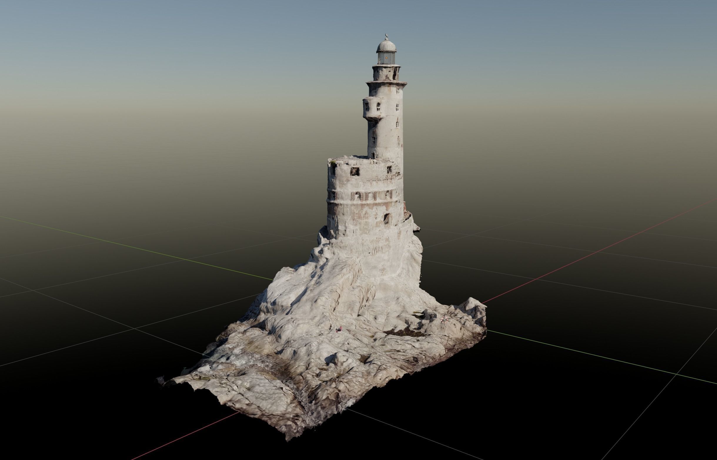 Lighthouse Photoscan 3D model | CGTrader