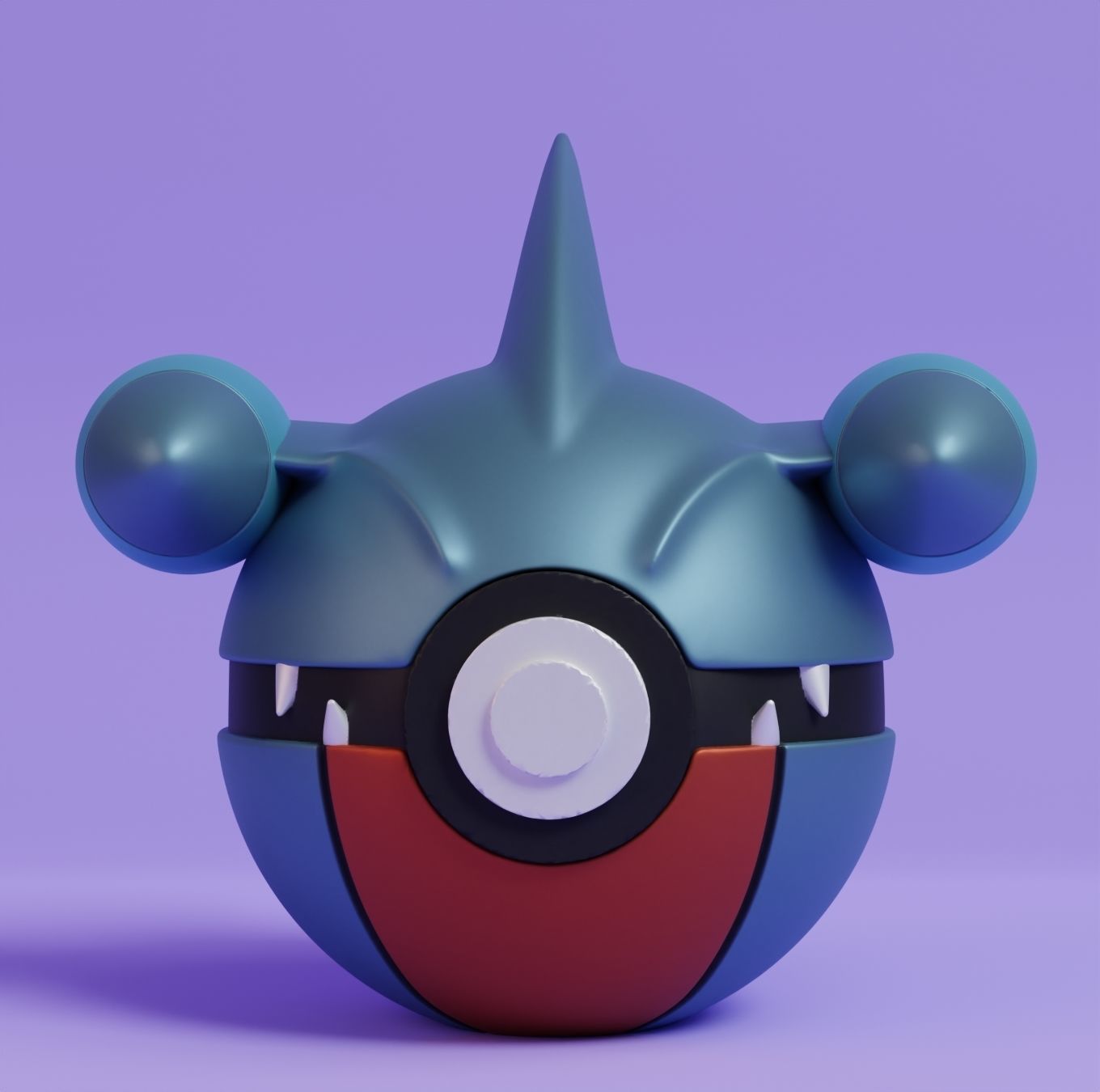 Pokemon Gible Gabite Garchomp Pokeball 3D model 3D printable | CGTrader