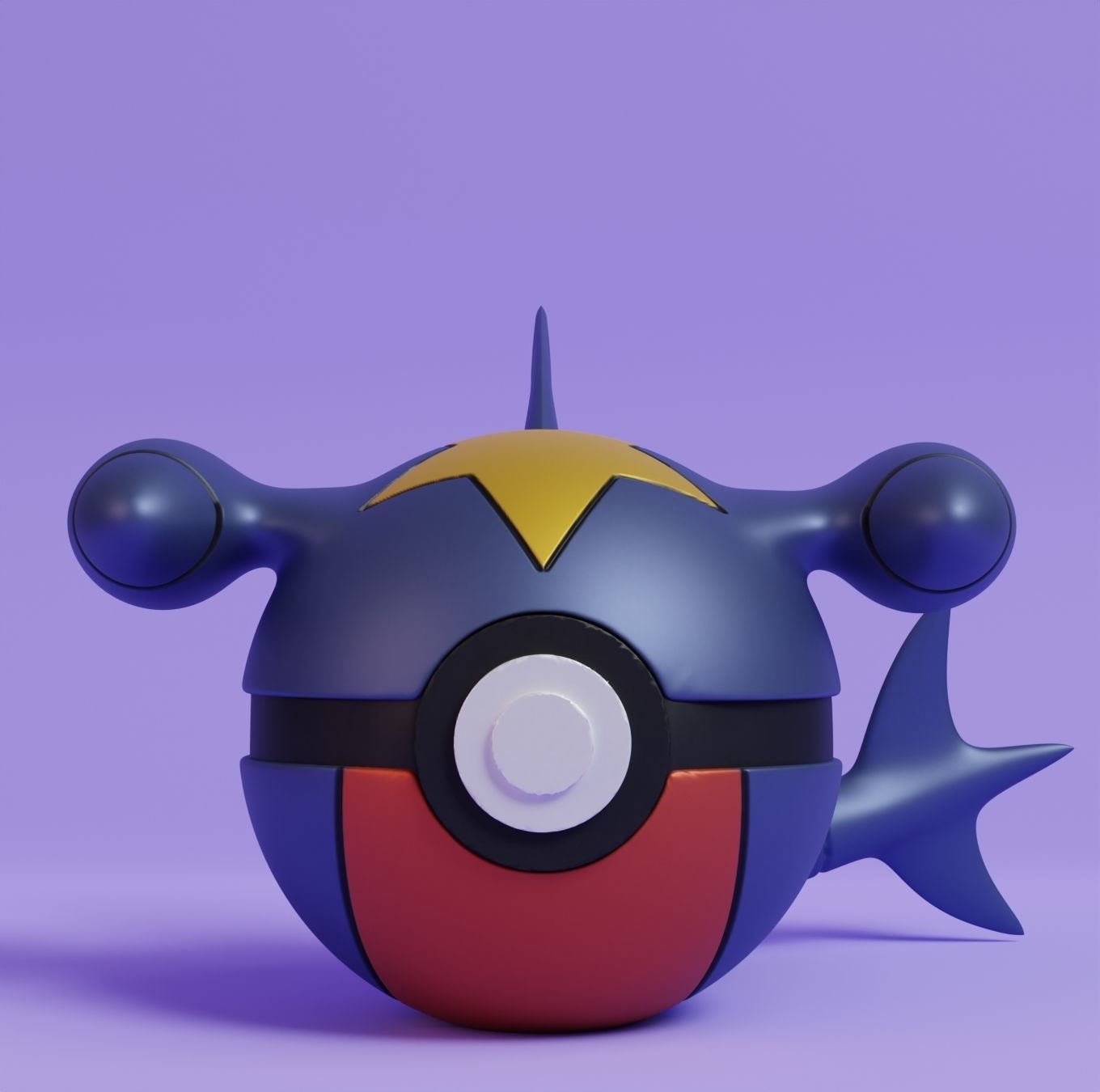 Pokemon Gible Gabite Garchomp Pokeball 3D model 3D printable | CGTrader