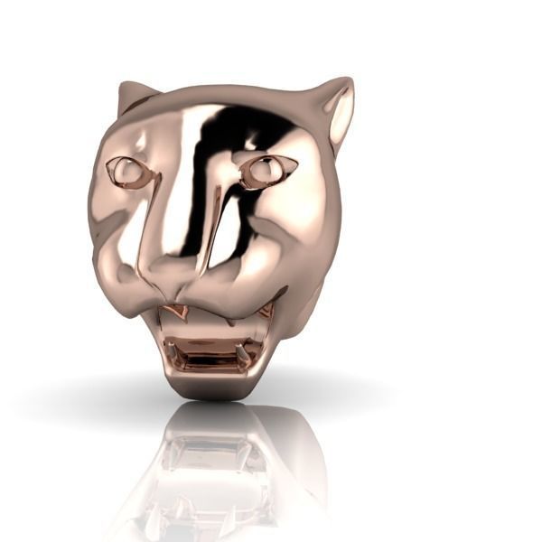 Panther Head 3D Model 3D model 3D printable | CGTrader