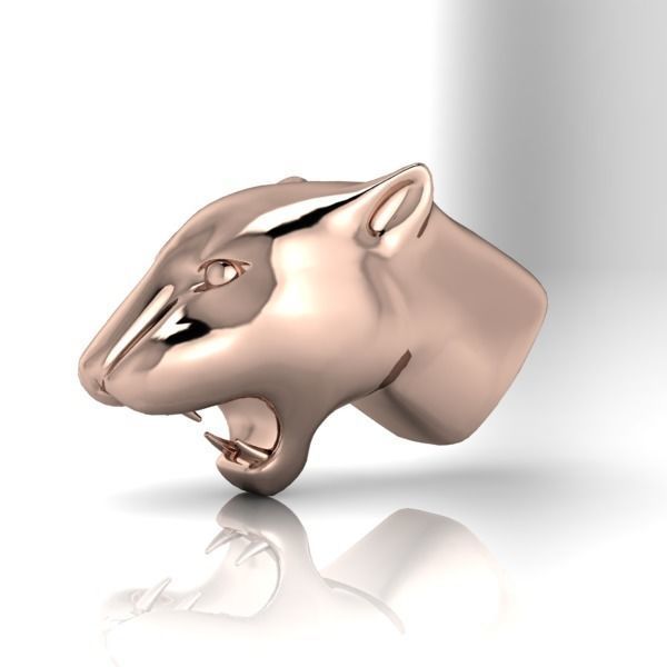 Panther Head 3D Model 3D model 3D printable | CGTrader