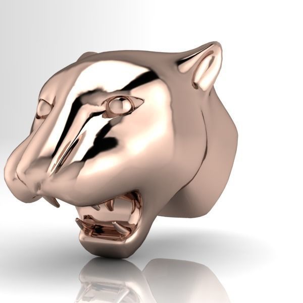 Panther Head 3D Model 3D model 3D printable | CGTrader