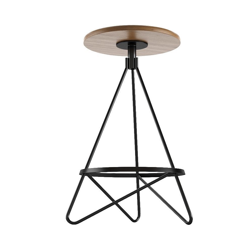 Galexia Bar Stool 3D model | CGTrader