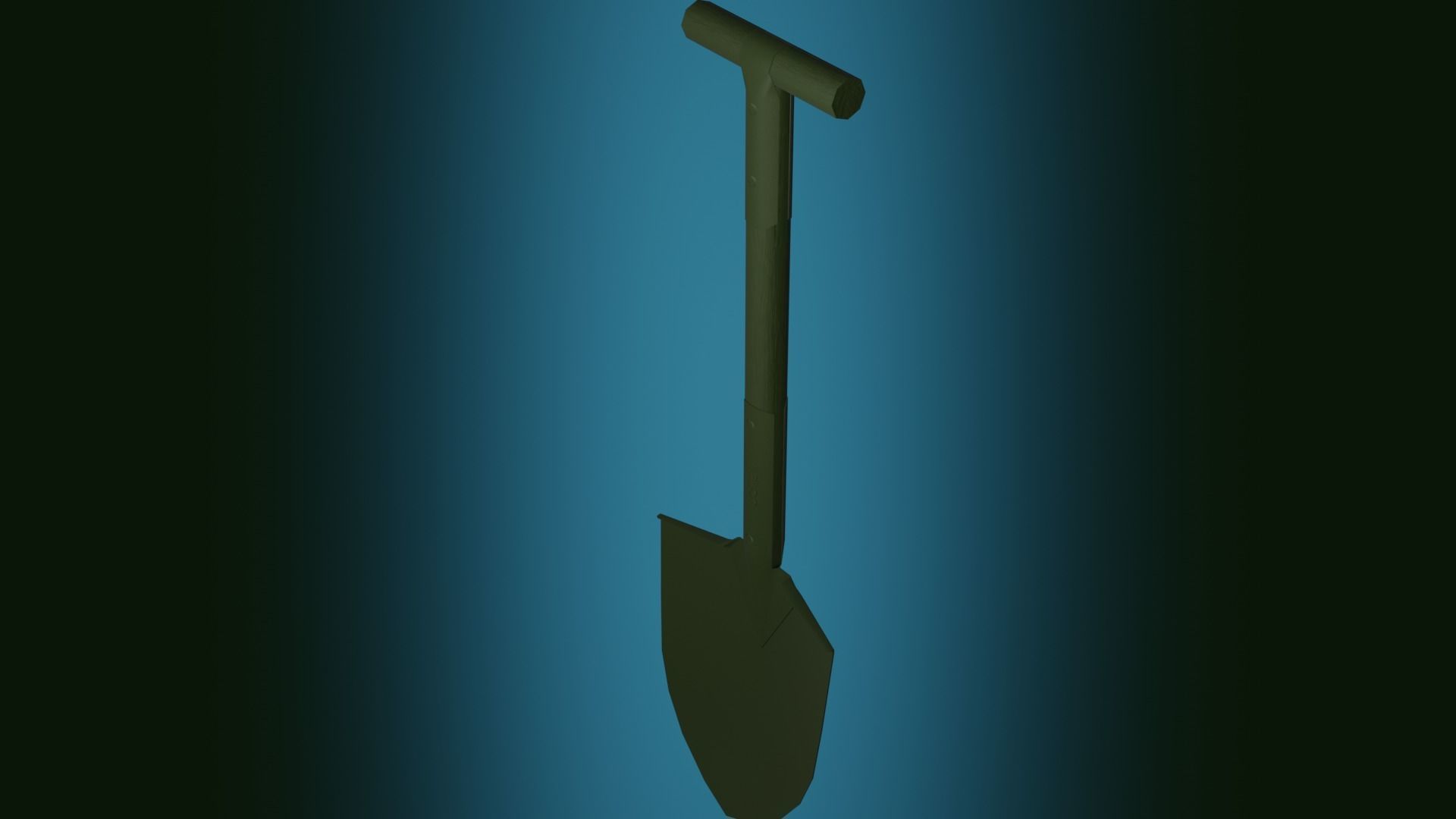 3D model Military spade M-1910 VR / AR / low-poly | CGTrader