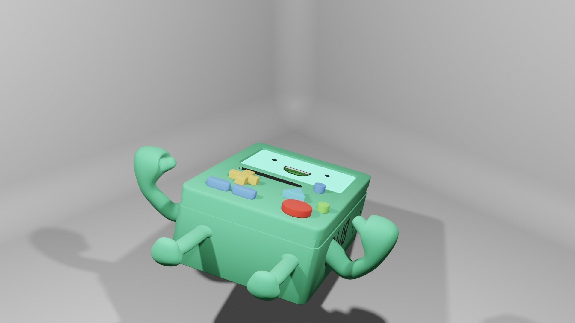 3D model BMO From the Cartoon Network series Adventure Time VR / AR ...