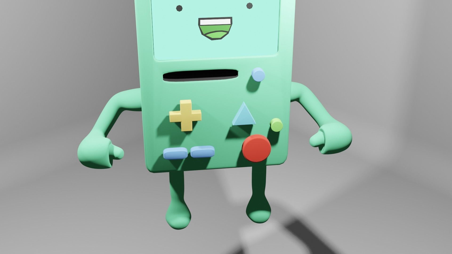 3D model BMO From the Cartoon Network series Adventure Time VR / AR ...