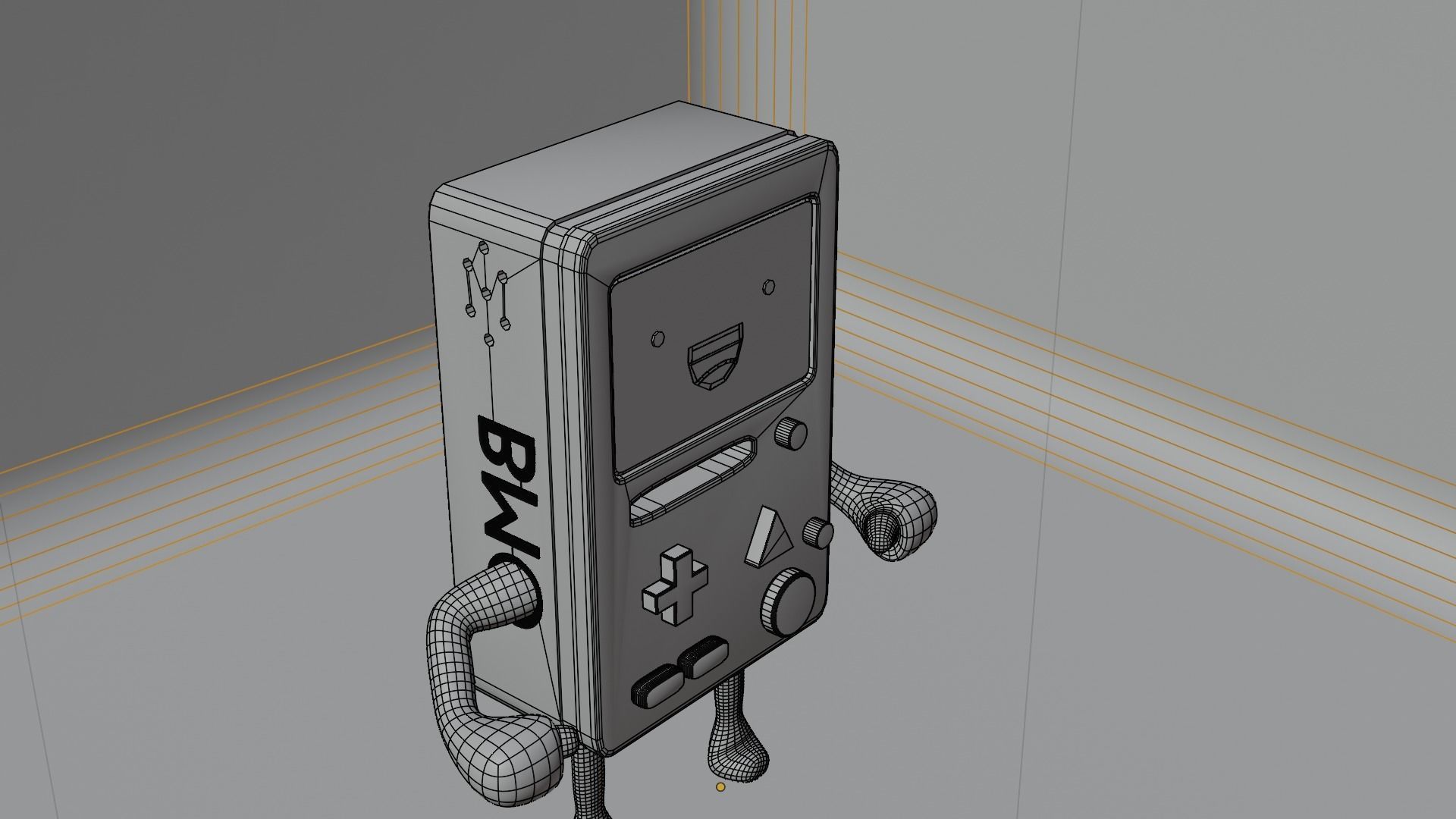 3D model BMO From the Cartoon Network series Adventure Time VR / AR ...