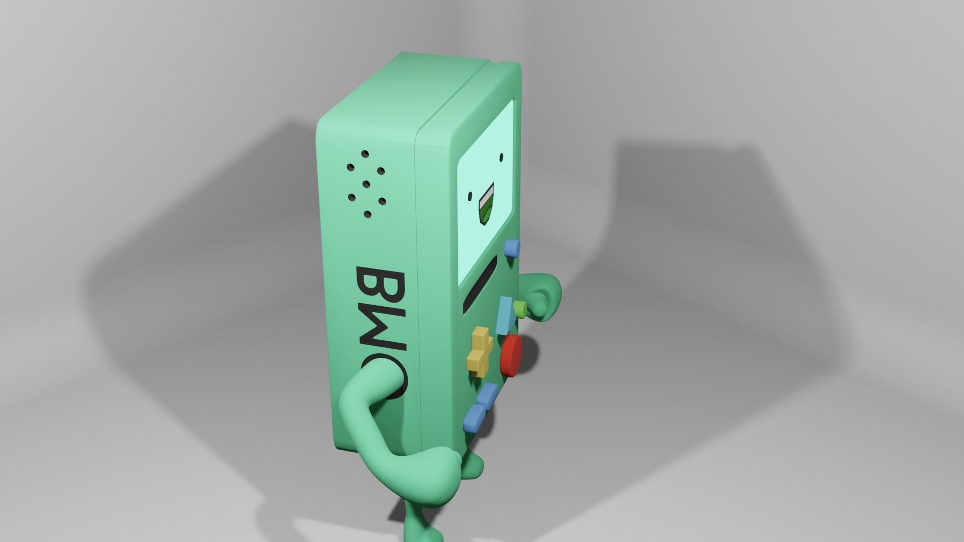 3D model BMO From the Cartoon Network series Adventure Time VR / AR ...