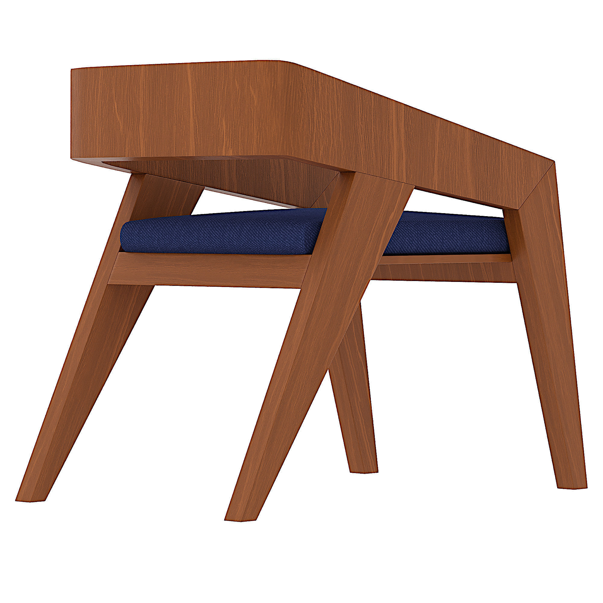 3D model Laser Cut Dining Chair VR / AR / low-poly | CGTrader
