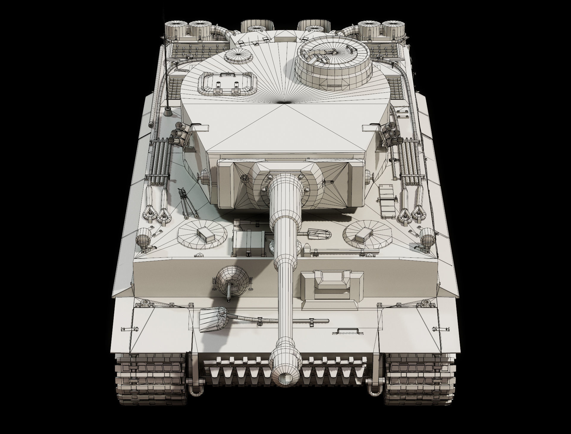 Tiger H1 - Base Mesh 3D model | CGTrader
