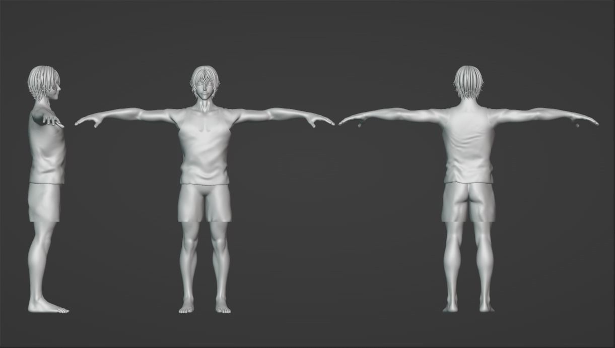 3D model MANGA ANIME VRCHAT AVATAR VR / AR / low-poly | CGTrader