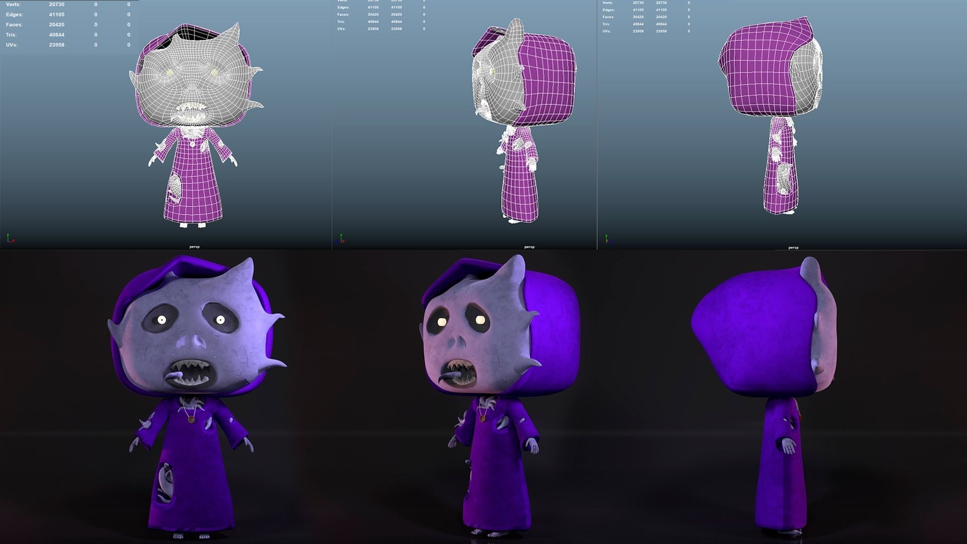 3D model Funko witch VR / AR / low-poly | CGTrader