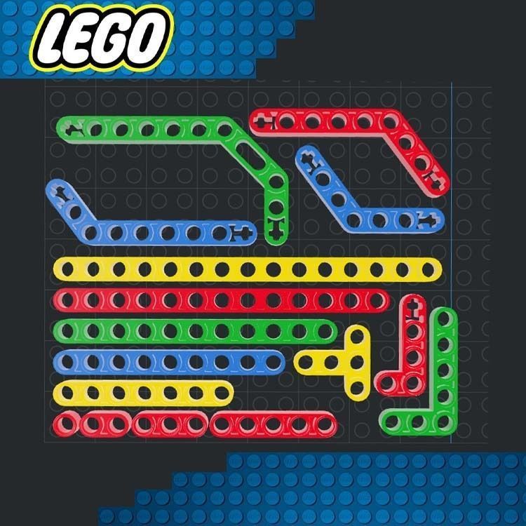 Lego - Beams 3D model 3D printable | CGTrader