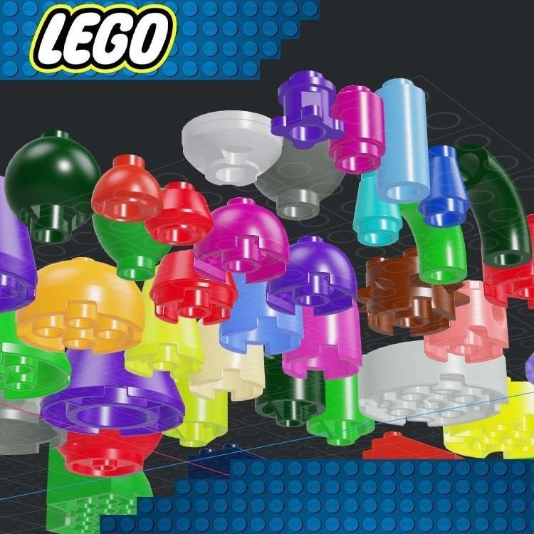 Lego - Brick Special Circle 3D model 3D printable | CGTrader