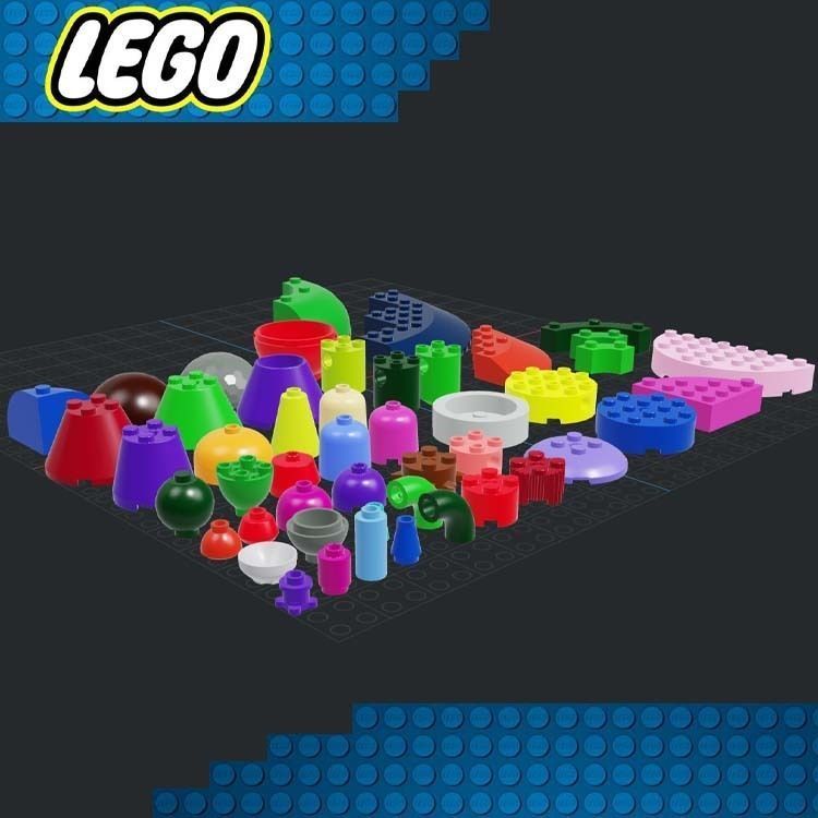 Lego - Brick Special Circle 3D model 3D printable | CGTrader