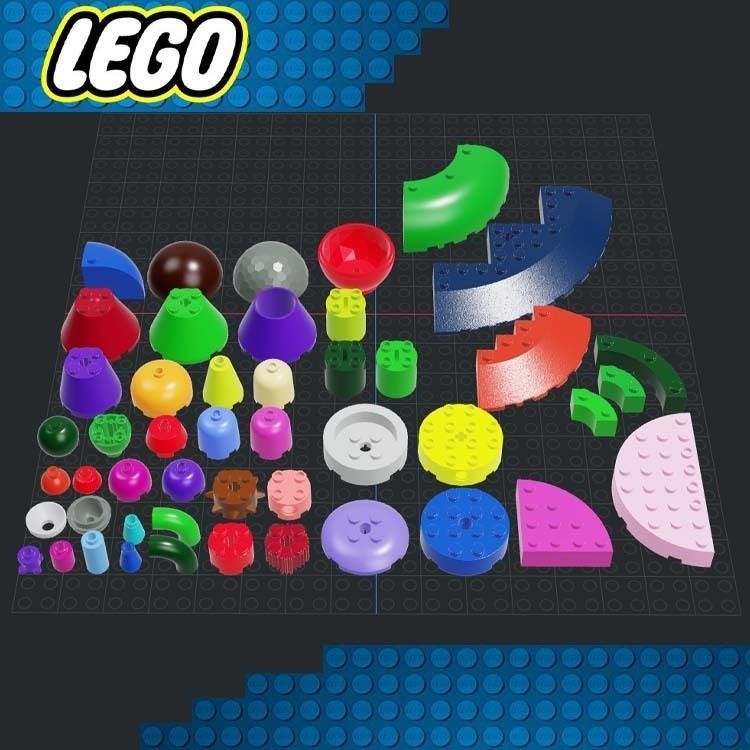 Lego - Brick Special Circle 3D model 3D printable | CGTrader