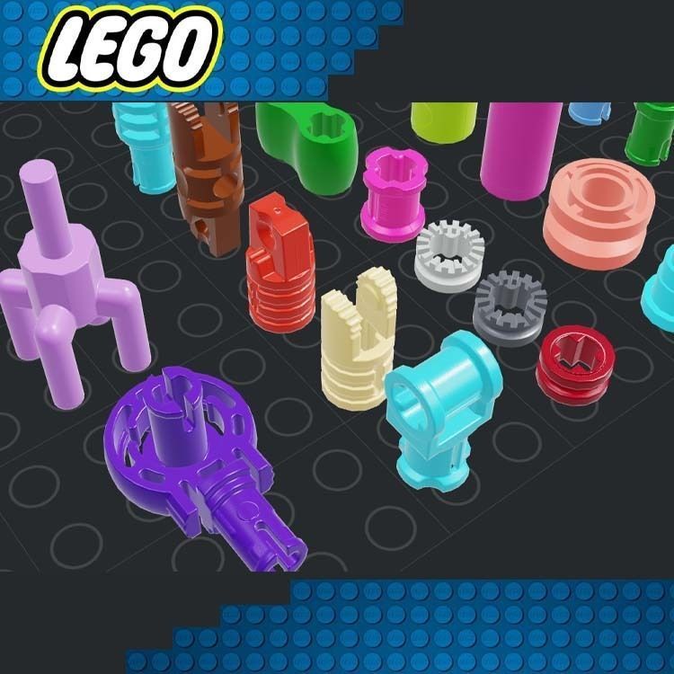Lego - Connector 3D model 3D printable | CGTrader