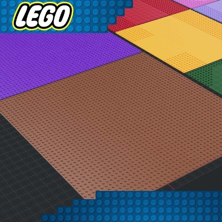 Lego - Base Plates 3D model 3D printable | CGTrader