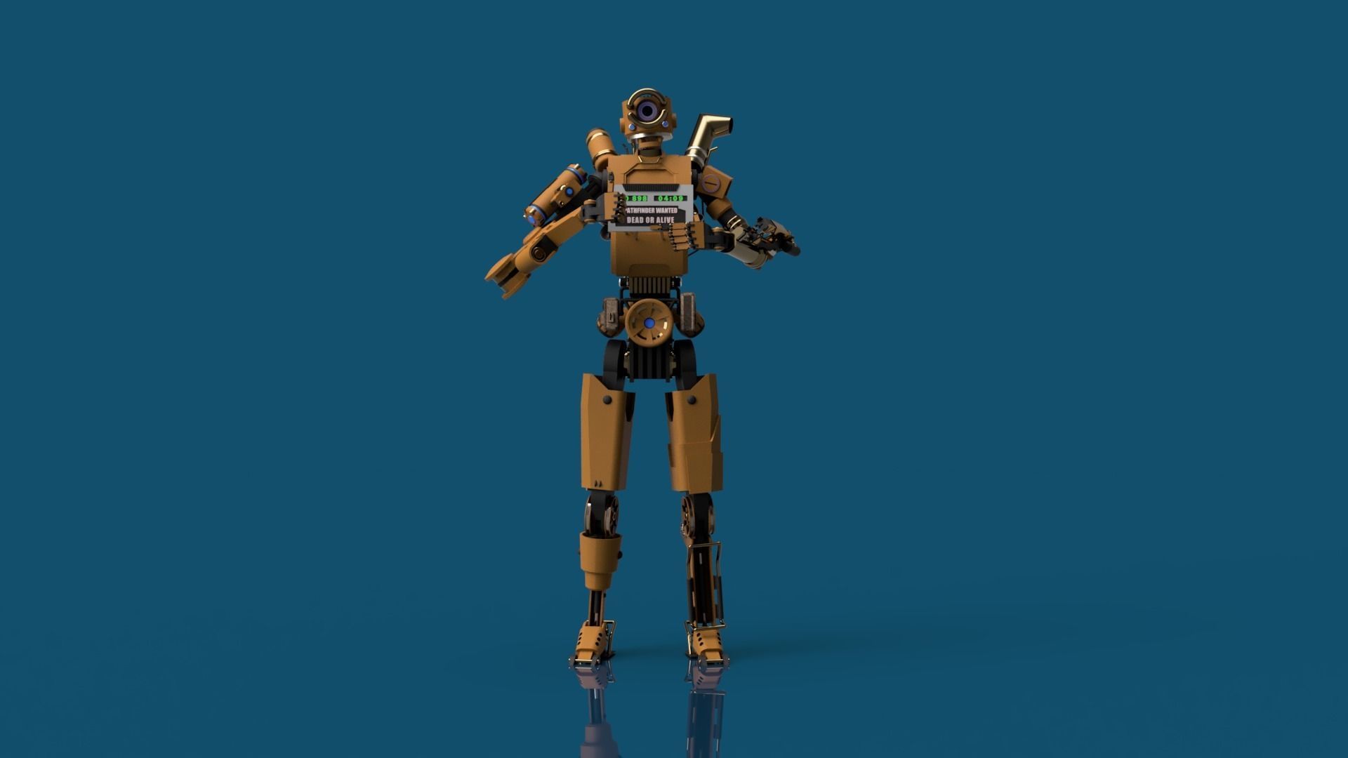 Pathfinder Apex Legends 3D model 3D printable | CGTrader