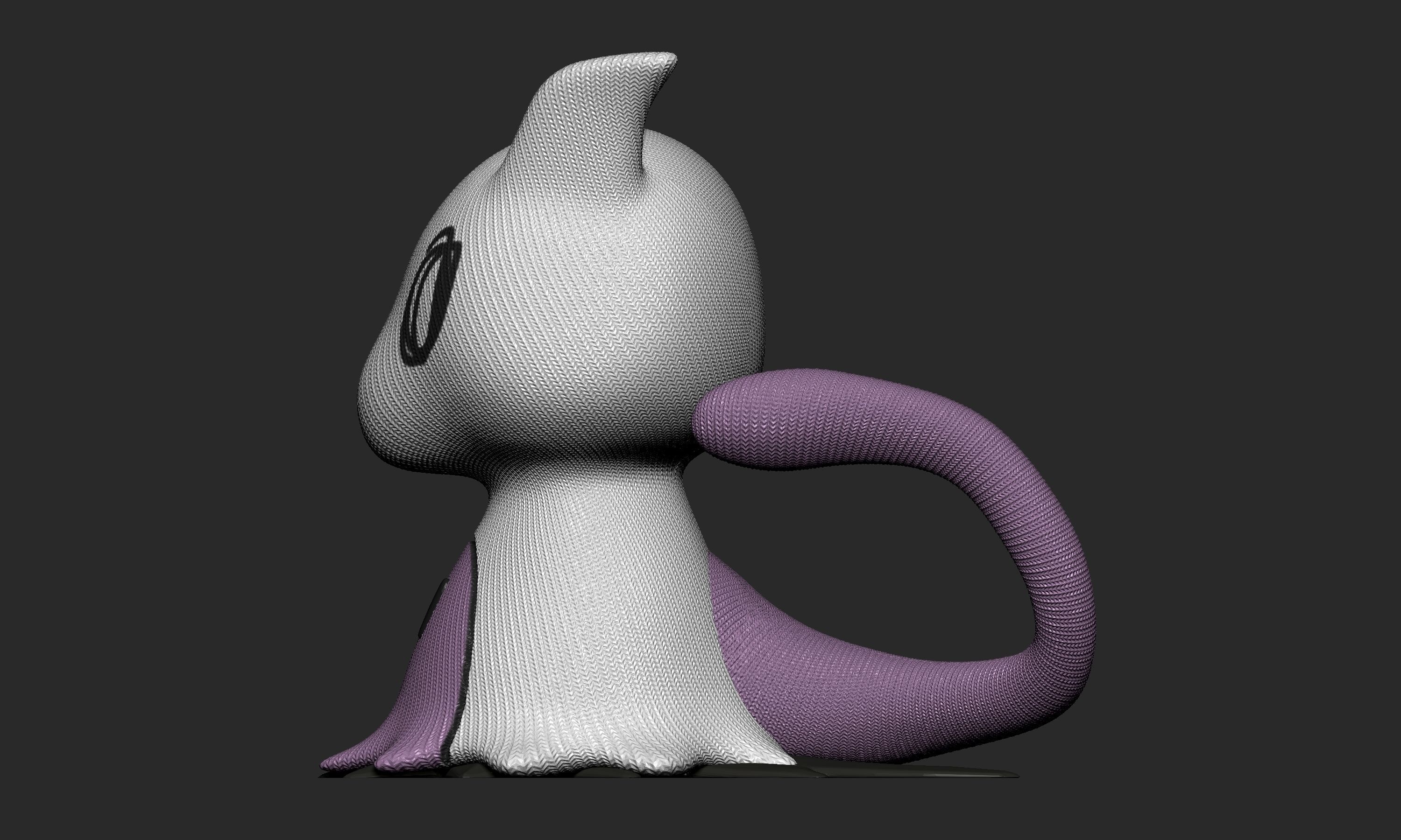 Pokemon - Mimikyu Mewtwo 3D model 3D printable | CGTrader