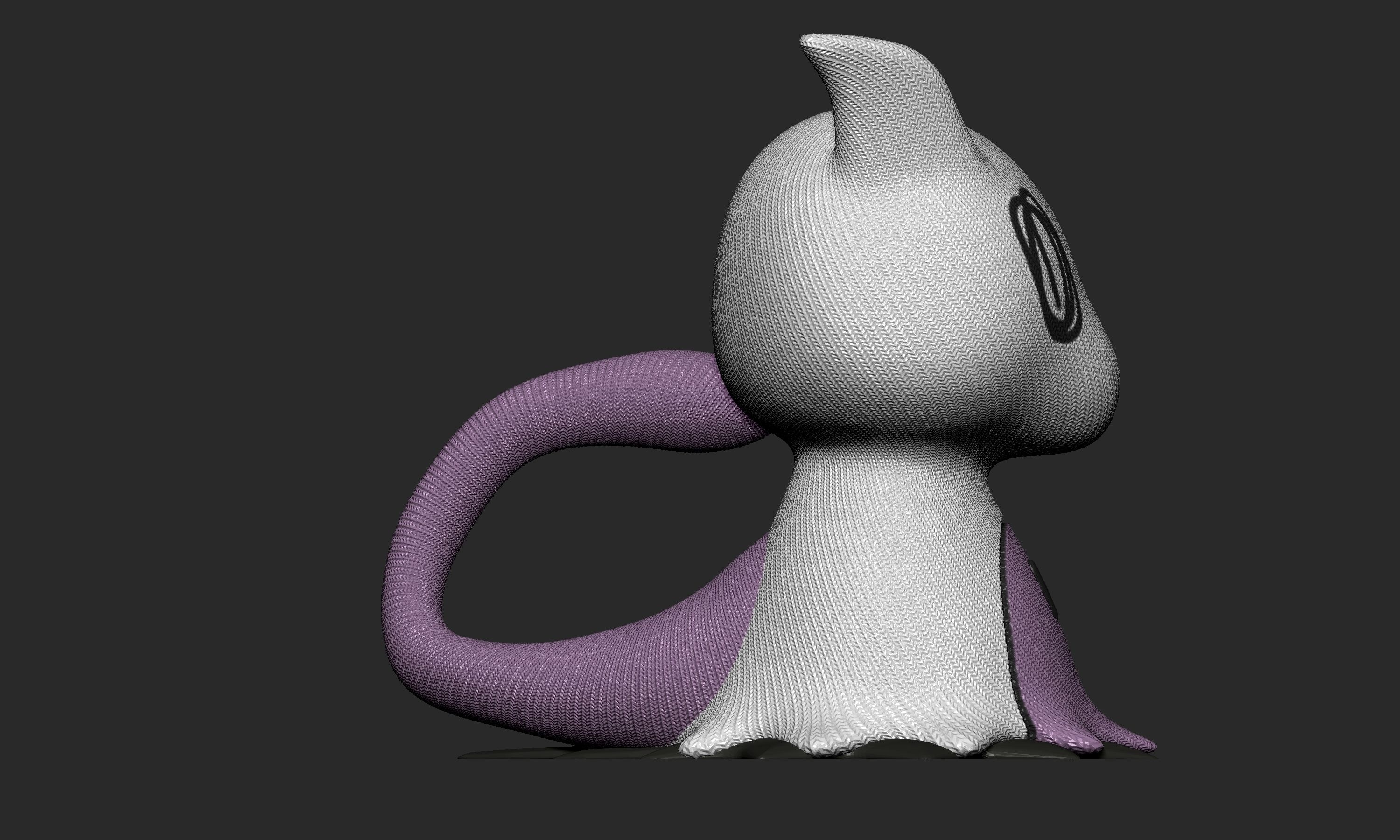 Pokemon - Mimikyu Mewtwo 3D model 3D printable | CGTrader