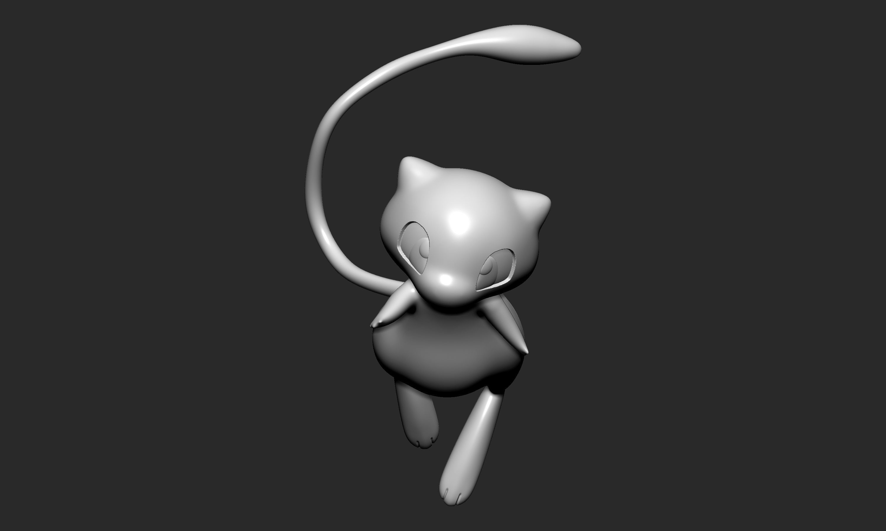 Pokemon - Mew with 2 poses 3D model 3D printable | CGTrader