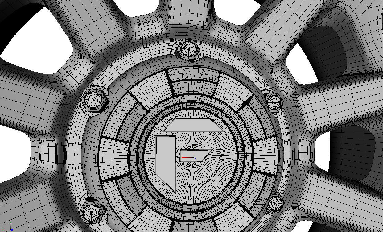 3D model Wheel Fuel Off Road COVERT Model D694 VR / AR / low-poly ...