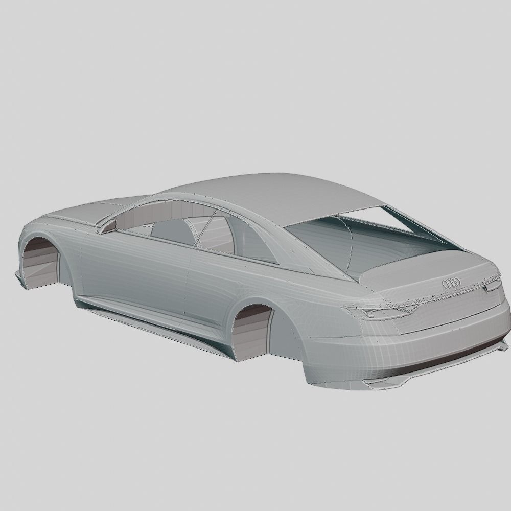 Audi A9 Prologue Concept 2022 Printable Body 3D model 3D printable ...