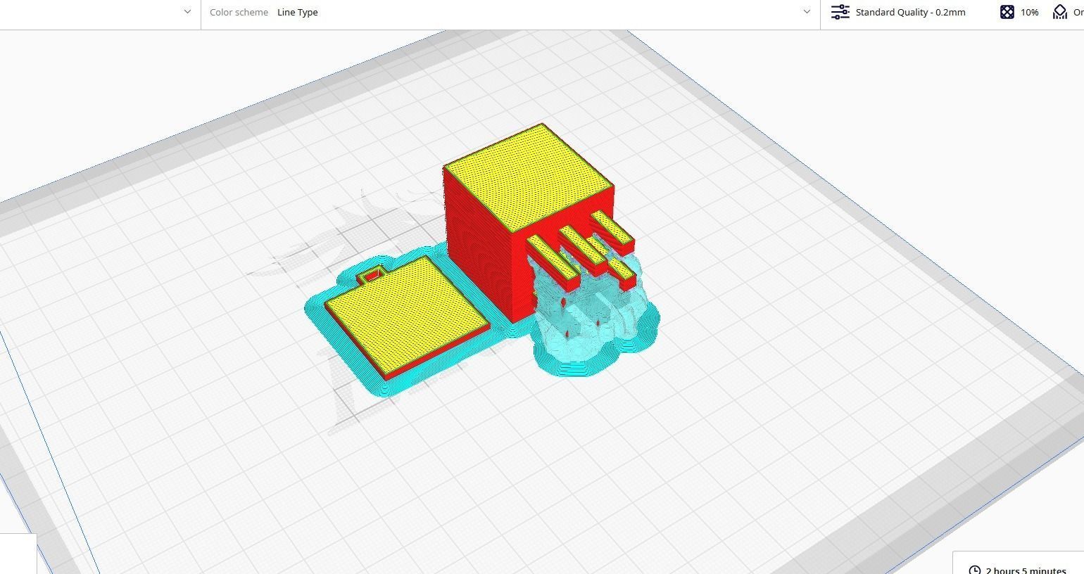3D model Minecraft Ghast 3D Model Ready for Games Renders 3D-Prints VR ...