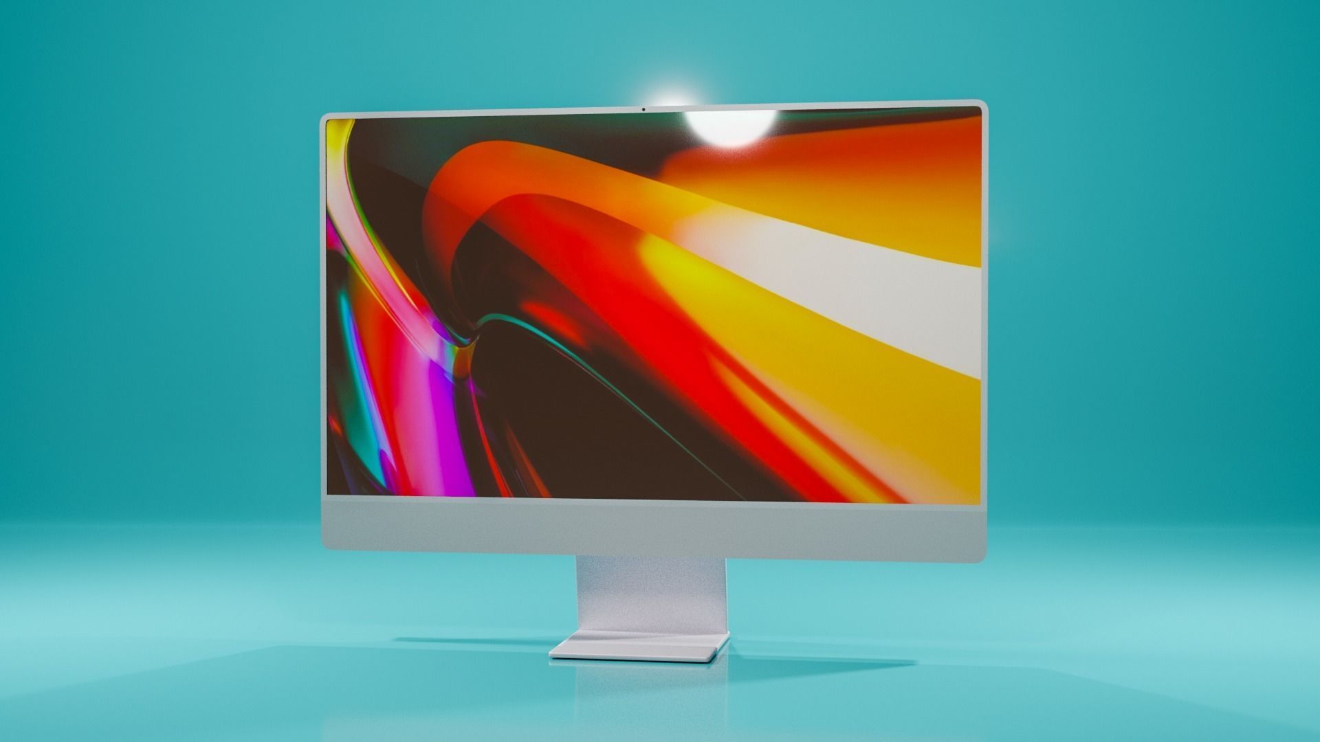 IMac 24 apple imac free VR / AR / low-poly 3D model | CGTrader