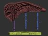 Alien covenant - Dissected neomorph head - Davids Lab 3D model 3D ...