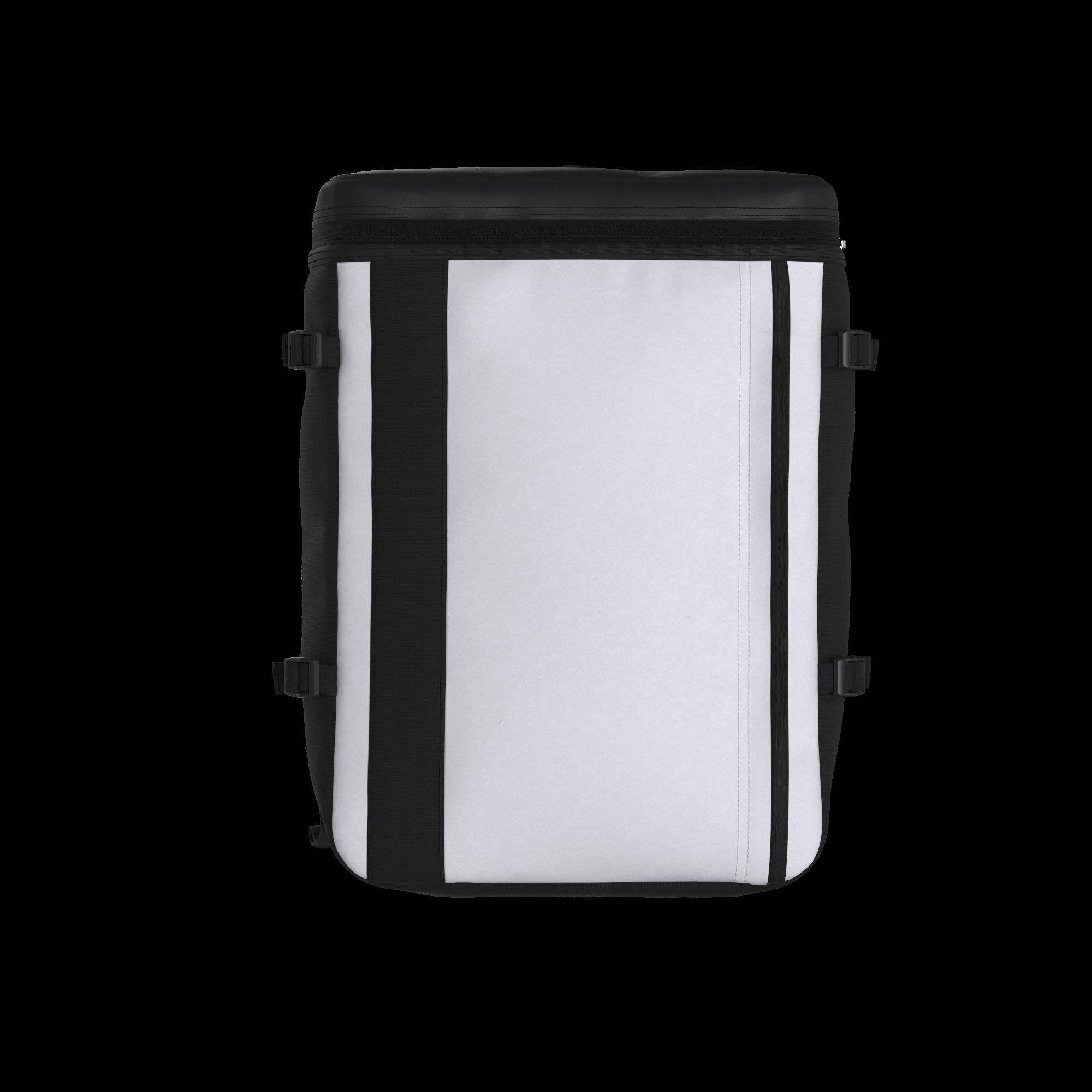 Modern Black-White 3D Back Pack Model 3D model | CGTrader