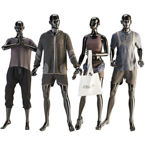Mannequin Vol 044 3D model | CGTrader