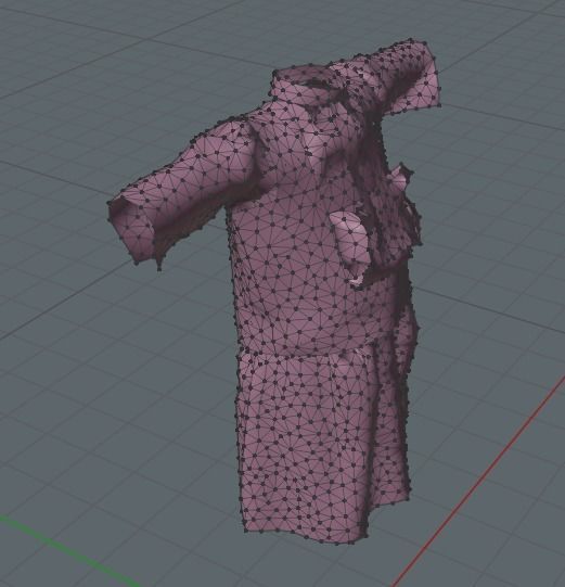frill dress 3D model | CGTrader