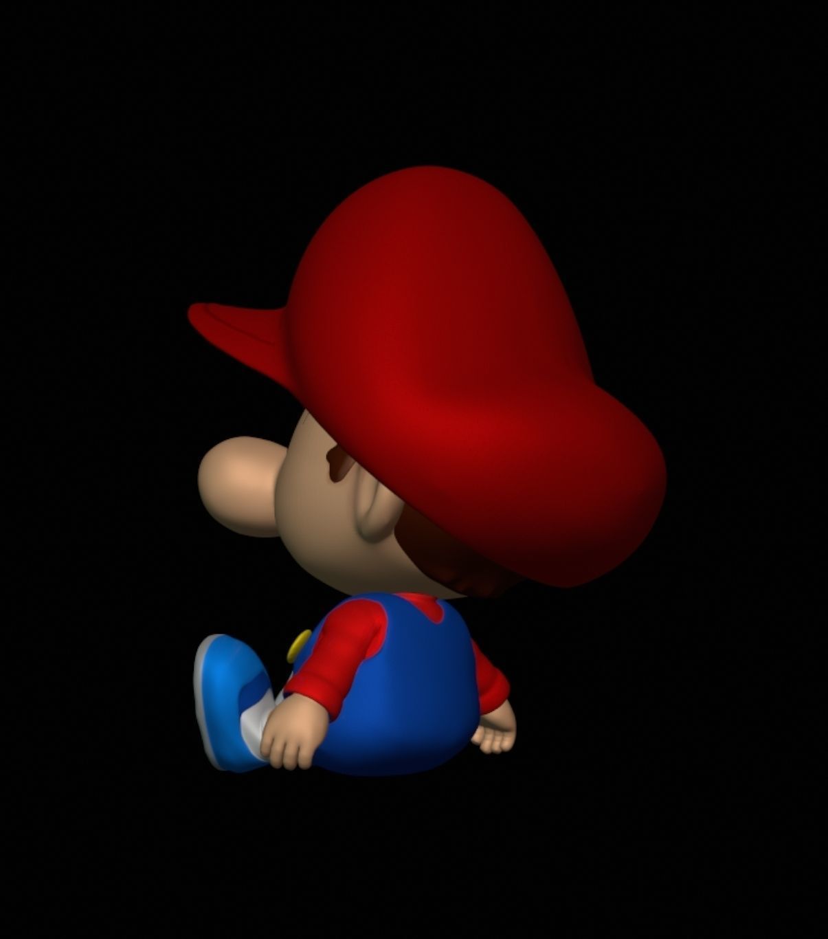 BABY MARIO 3D model 3D printable | CGTrader