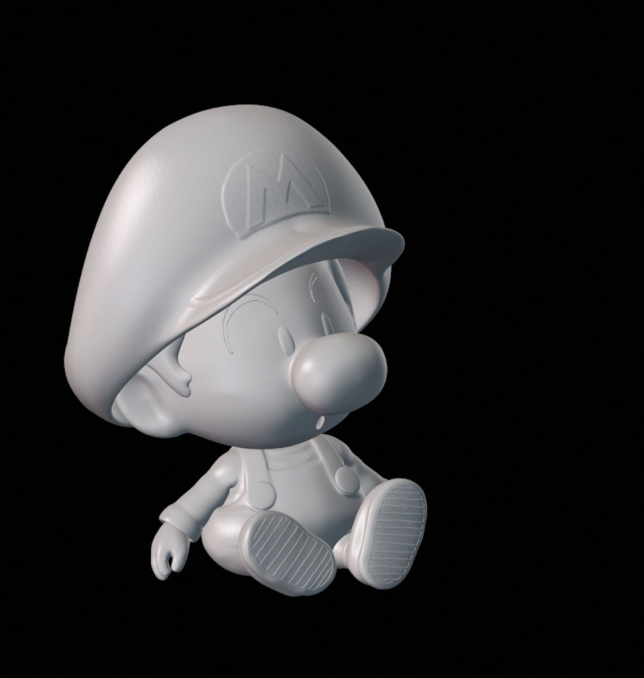 BABY MARIO 3D model 3D printable | CGTrader
