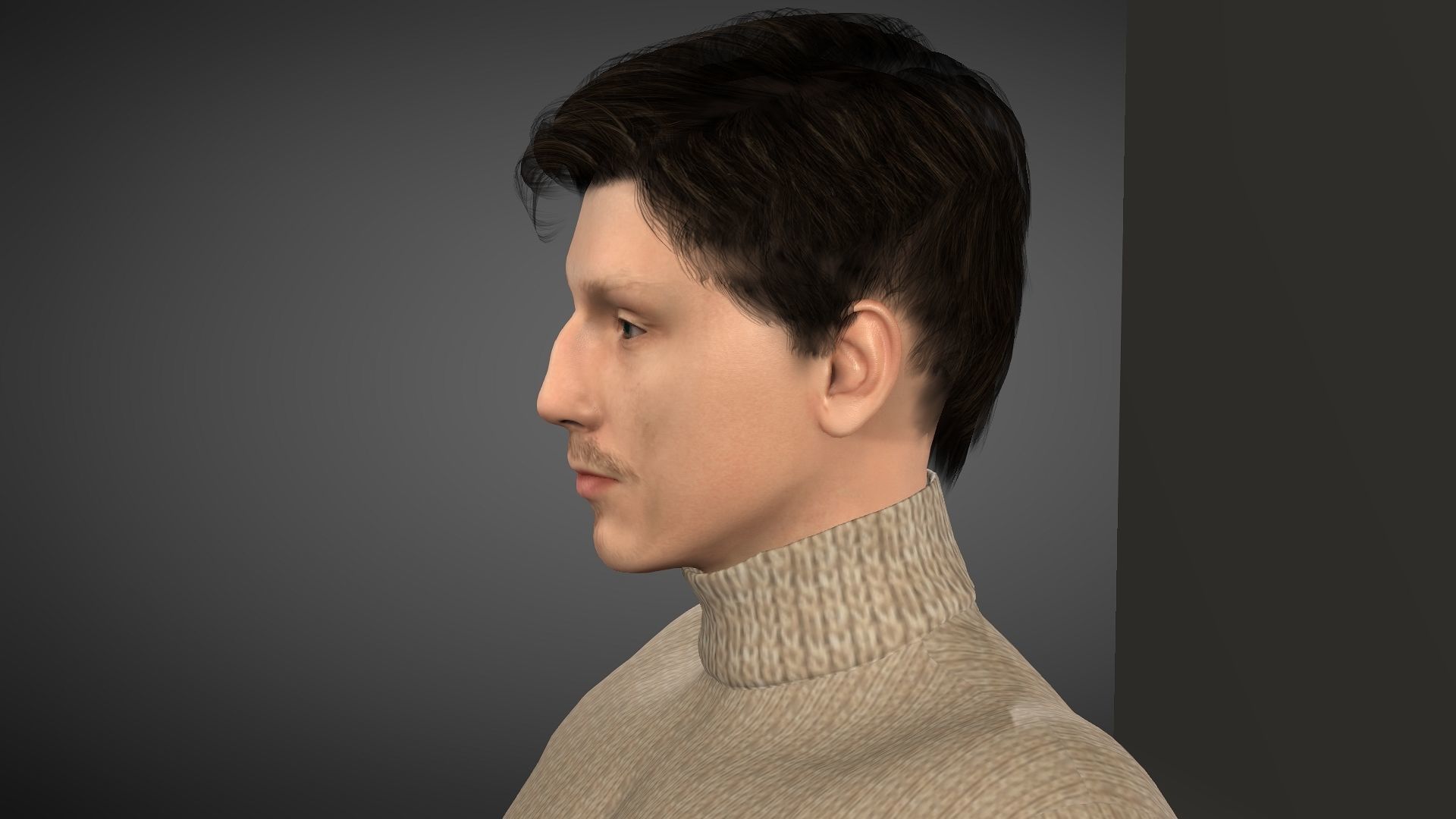 3D model Paul Adams VR / AR / low-poly | CGTrader