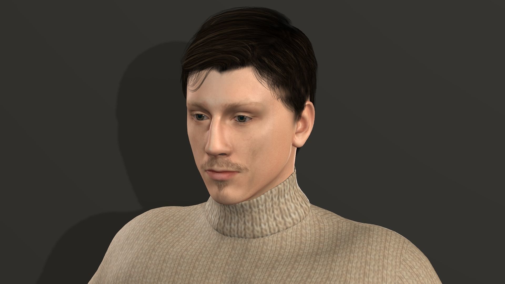 3D model Paul Adams VR / AR / low-poly | CGTrader