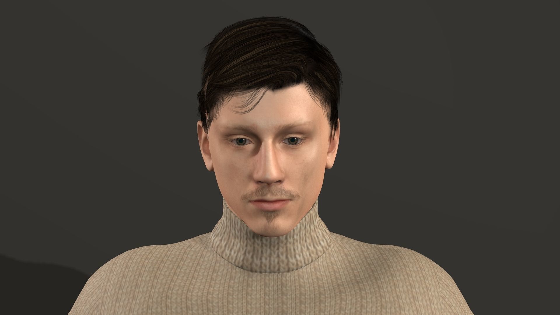 3D model Paul Adams VR / AR / low-poly | CGTrader