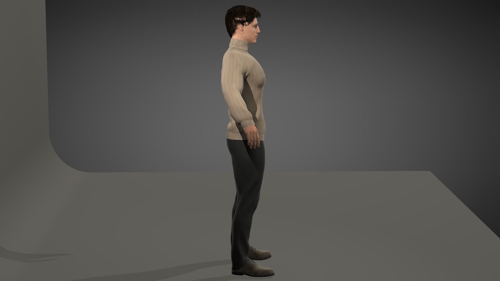 3D model Paul Adams VR / AR / low-poly | CGTrader