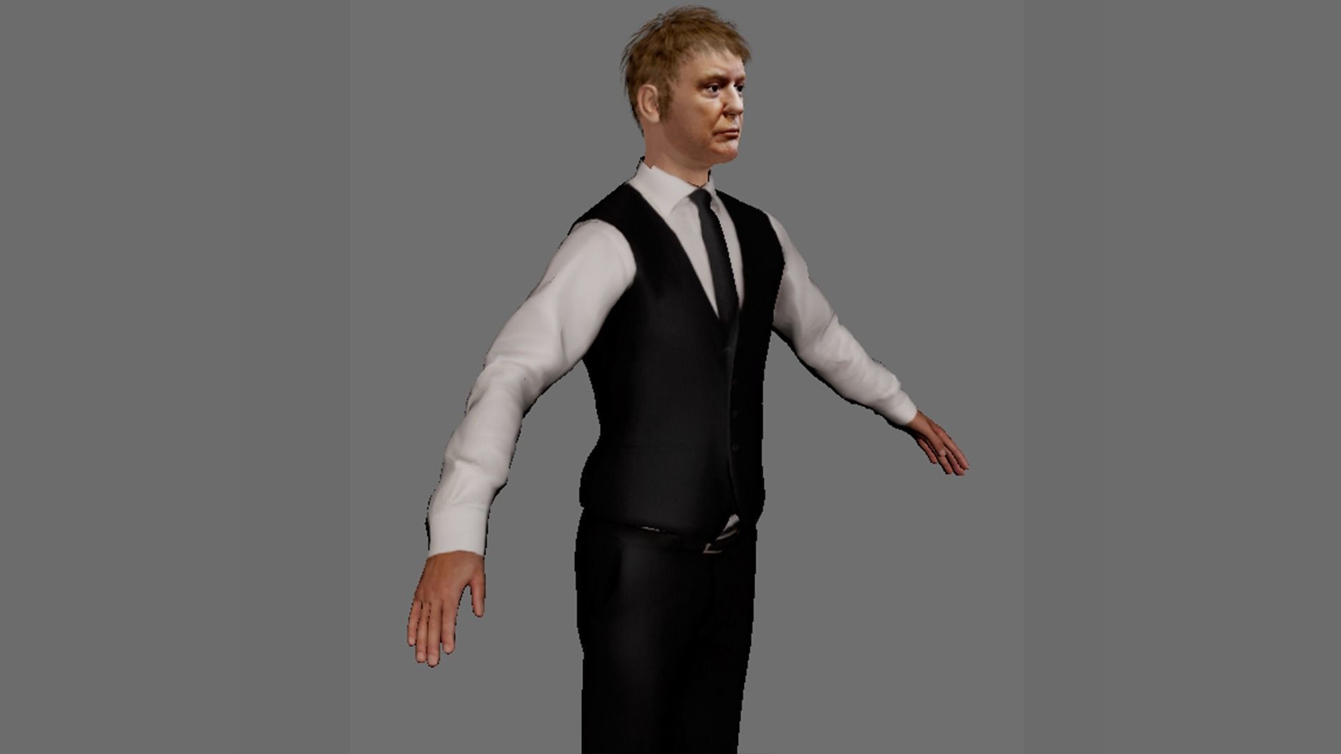 3D model Donald Trump USA President Trump VR / AR / low-poly | CGTrader